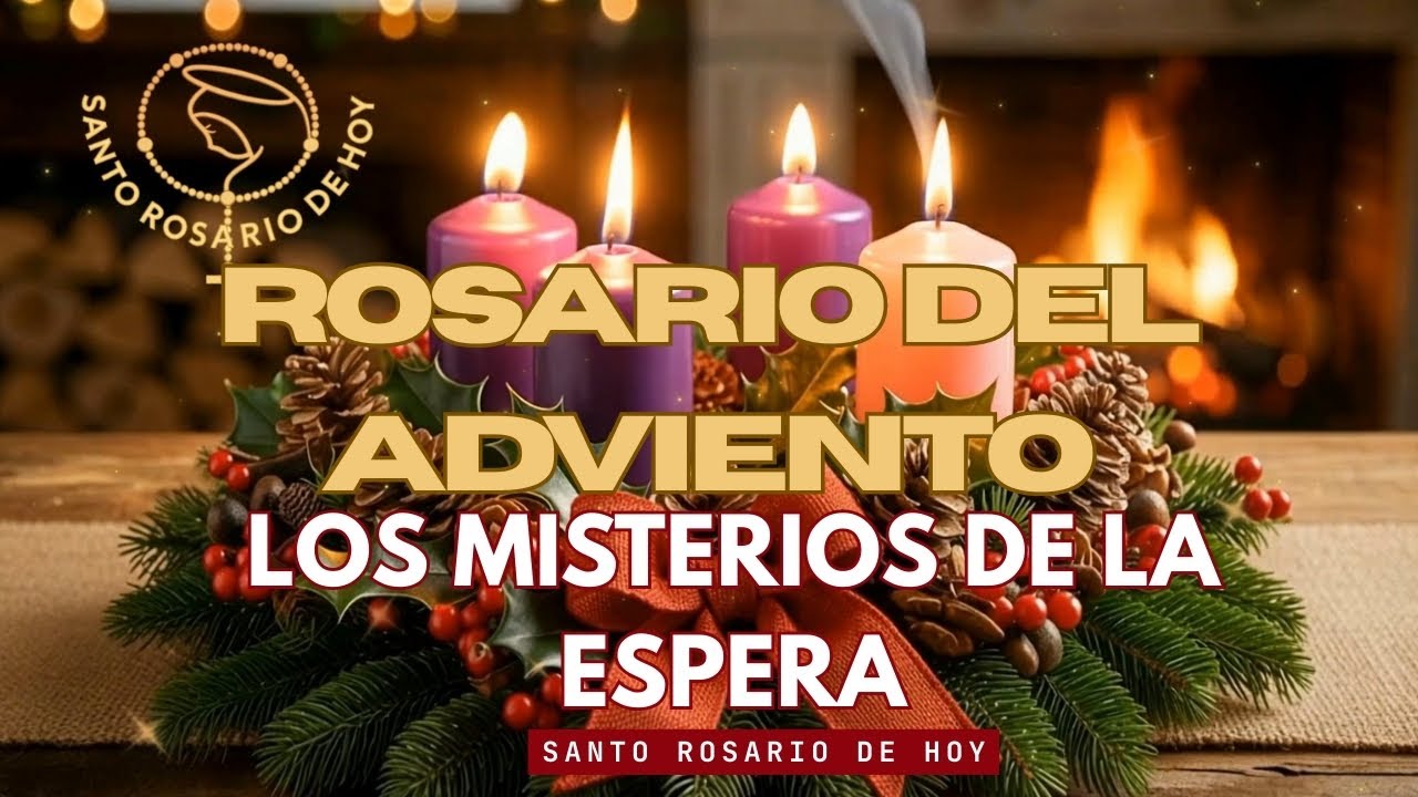 🌟 Advent Rosary: ​​The Mysteries of Waiting 🕯️ Advent Sunday 🙏 #advent 🌹 Holy Rosary