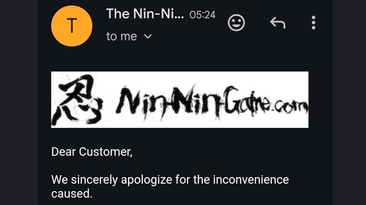 Do not buy from Nin Nin Game.