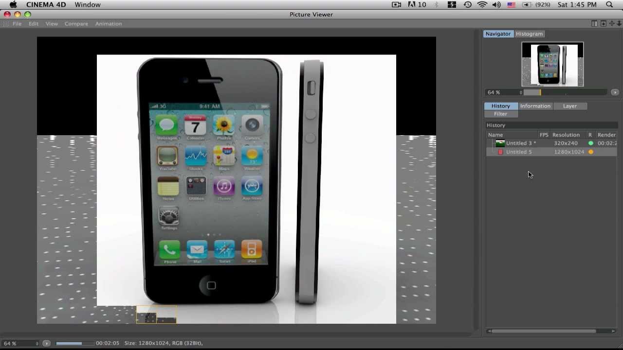 iPhone 4 Modeling||Speed Art