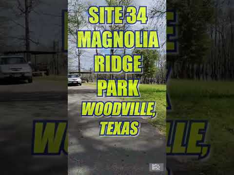 Magnolia Ridge Park, Campsite 34, Campsite Photos, Woodville, Texas #shorts