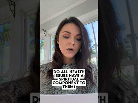 Are all health issues spiritual?#energyhealing