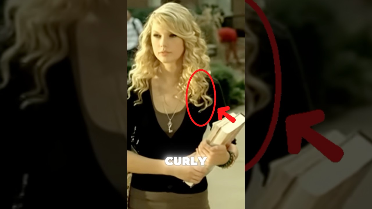 Taylor Swift HATES her CURLS?!😰 #taylorswift #music