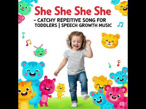 She She She She – Catchy Repetitive Song for Toddlers | Speech Growth Music - Version 1