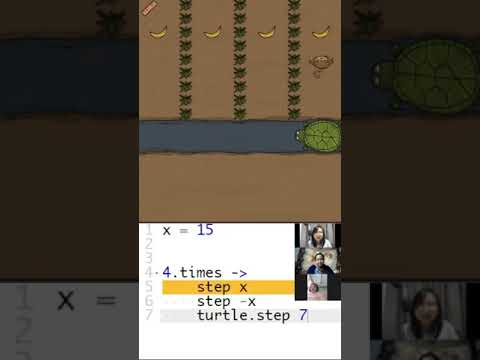 CodeMonkey Highlight: มะยม #4 2020-06-06 - Variable for Loop&Pattern