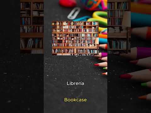 How to say bookcase in spanish (native pronunciation)