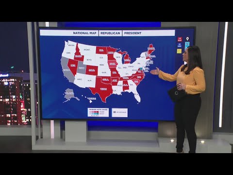 National Super Tuesday presidential primary election results