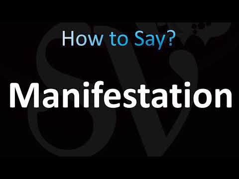 How to Pronounce Manifestation (CORRECTLY!)