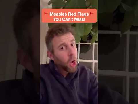 Measles Red Flags You Can’t Miss! 🚨