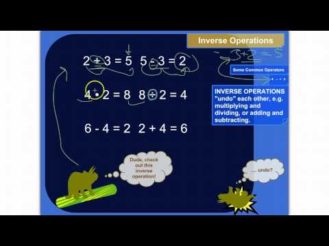 Inverse Operations
