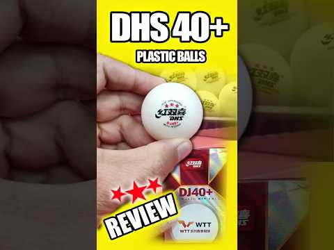 DHS 3 Star Table Tennis Ball Review || 3 Star TT Ball || Sports Review