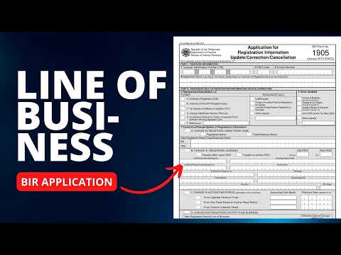 How to Add BIR Line of Business in 2023 🤔