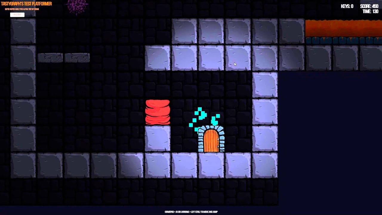 #10 unity2d platformer test with narrative by Tastygraph