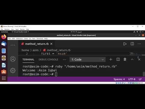 Return Values from Methods In Ruby