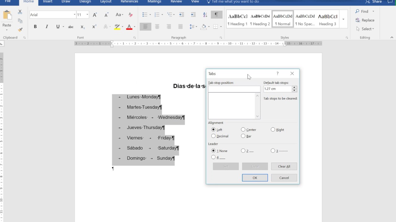 Module 2 - Word Processing - vocab exercises