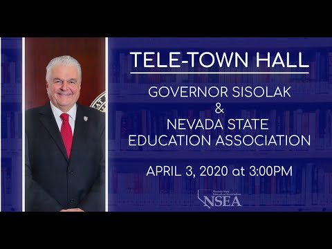 NSEA and Governor Sisolak Tele-Town Hall
