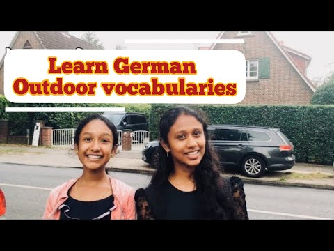 Episode 4 | Learn German | These words will help you in outdoor| learn through Tamil and English