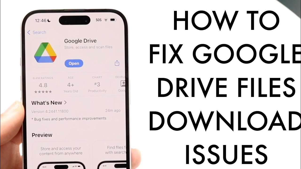 How To FIX Google Drive Not Downloading Files! (2024)