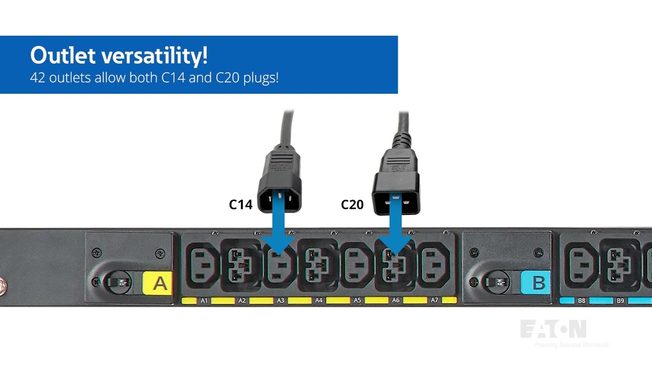 The Eaton Universal Input Rack PDU (UPDU)