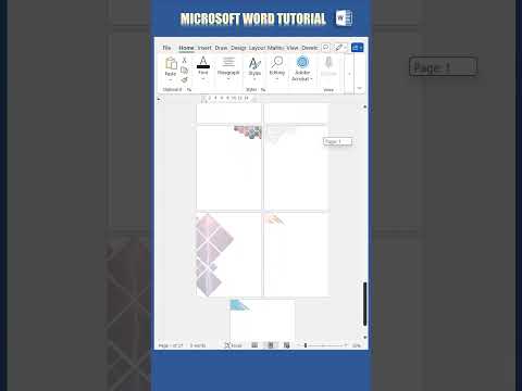 Letter Head in Word + Free Templates🔥 #word #template