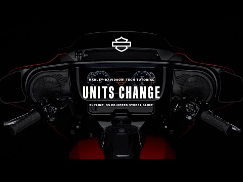 How To Change Units Display with Skyline OS | 2024 Harley-Davidson Street Glide