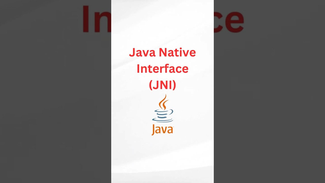 Java Native Interface JNI #education #java #javaprogramming #softwareengineer #global #javaexperts