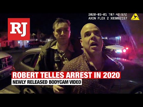 Newly released bodycam video shows Robert Telles 2020 arrest
