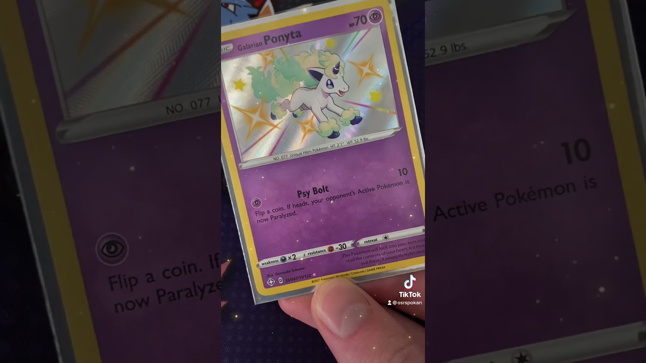 This is your card if you scroll! (Shiny Pokemon edition!) ✨ #shorts