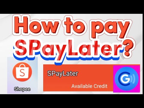 HOW TO PAY SHOPEE SPAYLATER ACCOUNT USING GCASH?