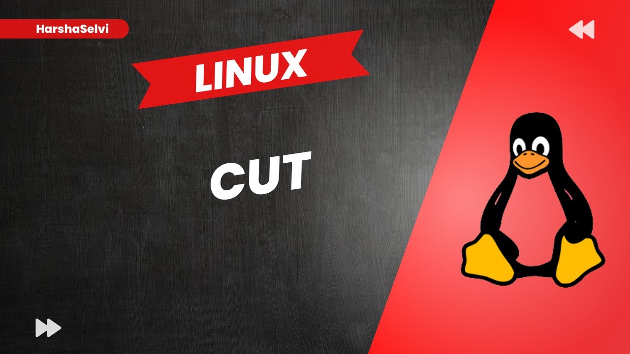 Linux Cut | Tamil | HarshaSelvi