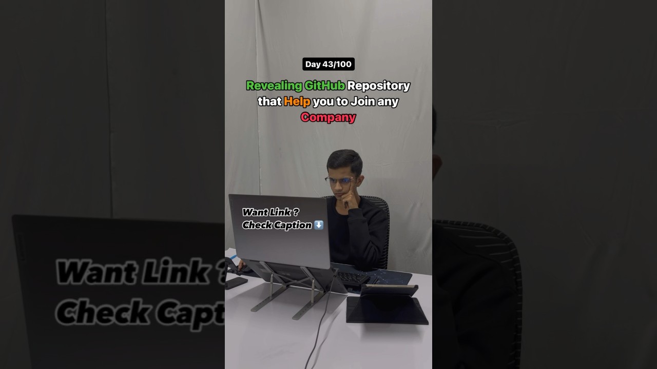 This GitHub Repository will help you get a Job at any Company #github #leetcode #interview #youtube