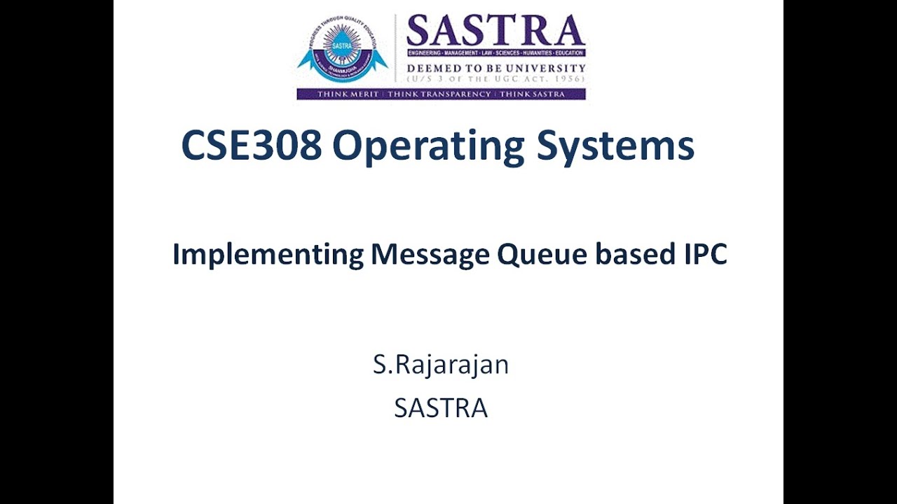 Implementation of Message Queue Based IPC