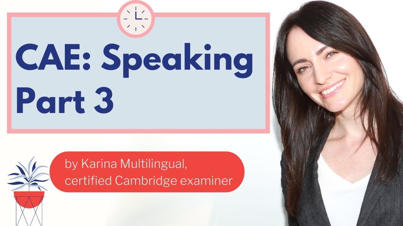 CAMBRIDGE ADVANCED EXAM. SPEAKING❗️Part 3: collaborative task.