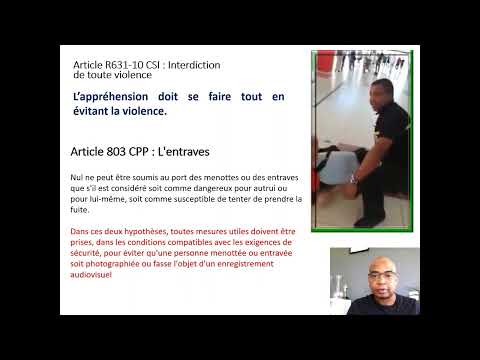 Faire découvrir aux APS l'article 222-7 CP à prendre en compte lors d'intervention musclée sur site.