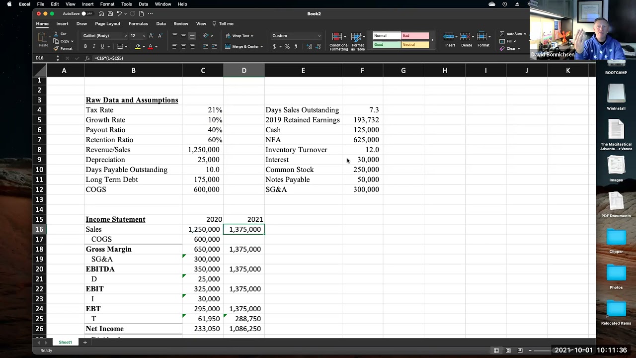 FI320: Using Excel for Midterm