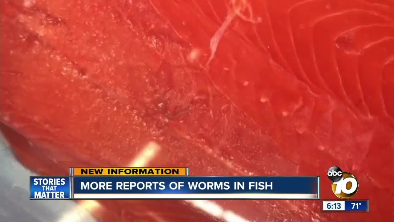 More reports of worms in salmon at San Diego-area Costco stores