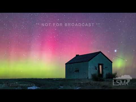 03-31-2022 Rapid City, SD - Vibrant Aurora Timelapse