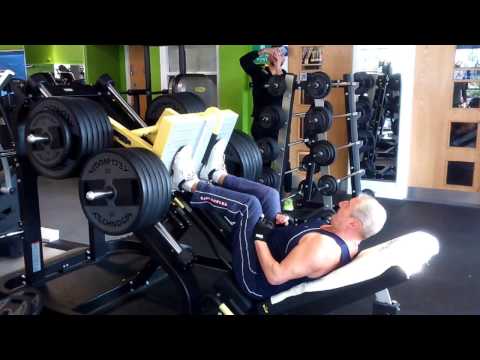 Leg Press of 500kgs(half a tonne) by 73 year old