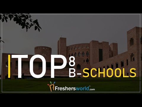 Top B-Schools in India - Best Place to do your MBA | List of Colleges