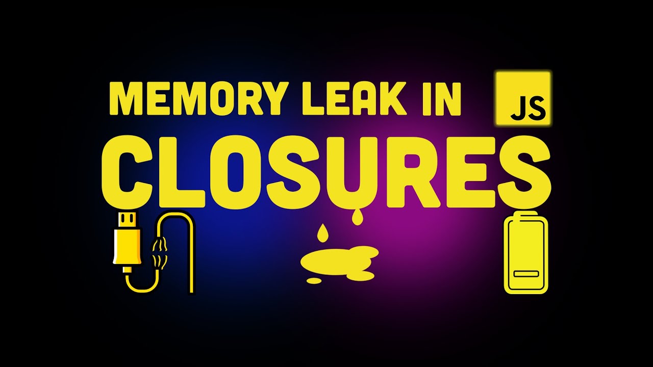 Closures in JavaScript can cause memory leaks (Do this instead)