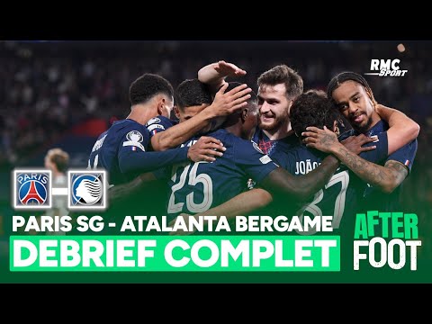 PSG - Atalanta résumé vidéo du match. Victoire de Paris (4 - 0)