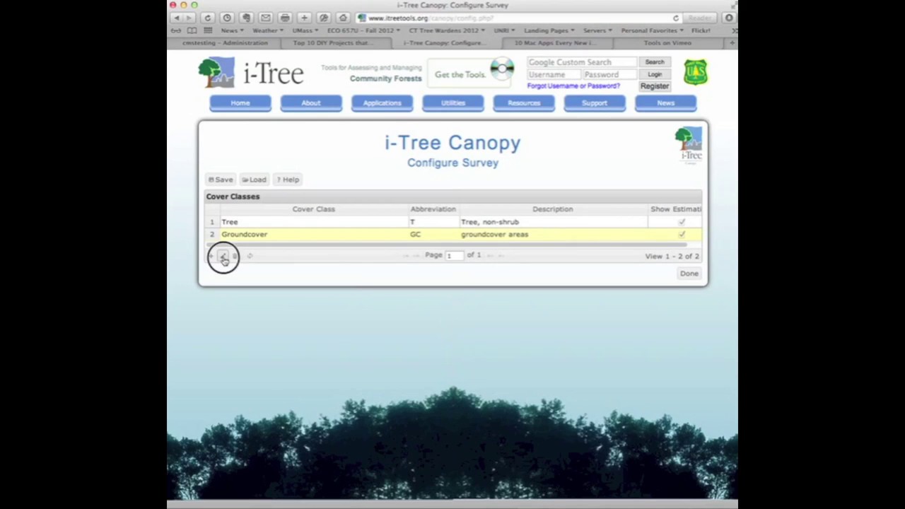 i-Tree Canopy - Defining Land Cover Classes