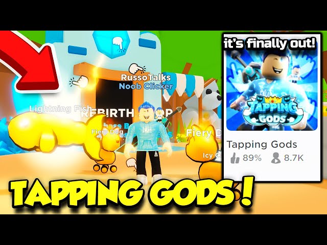 Roblox Tapping Gods Codes (August 2021)