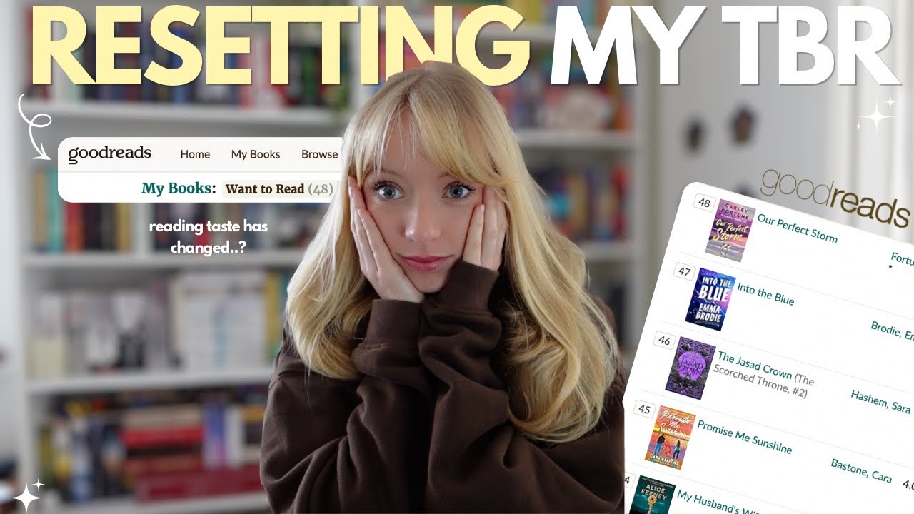 going through my entire Goodreads TBR!