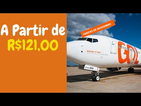 Passagens Aereas GOL - Promoção a partir de R$121,00 só até dia 03