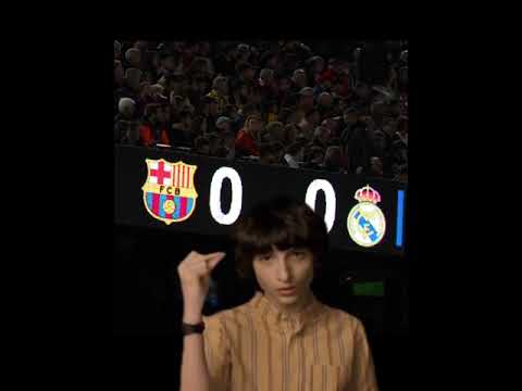 BARCELONA vs REAL MADRID. De 0-0 a 0-4 en un abrir y cerrar de ojos. #shorts