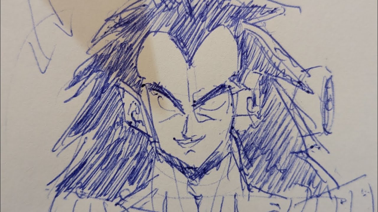 #drawing #dragonballz #comics character - Raditz 