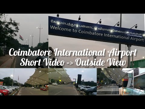 Coimbatore International Airport | Airport | Coimbatore | Coimbatore Airport | YOURSRS | RahulSaran