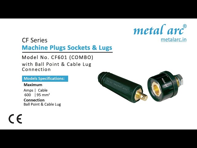 Machine Plugs And Sockets - metal arc - Welding Machine Cable Plugs and ...