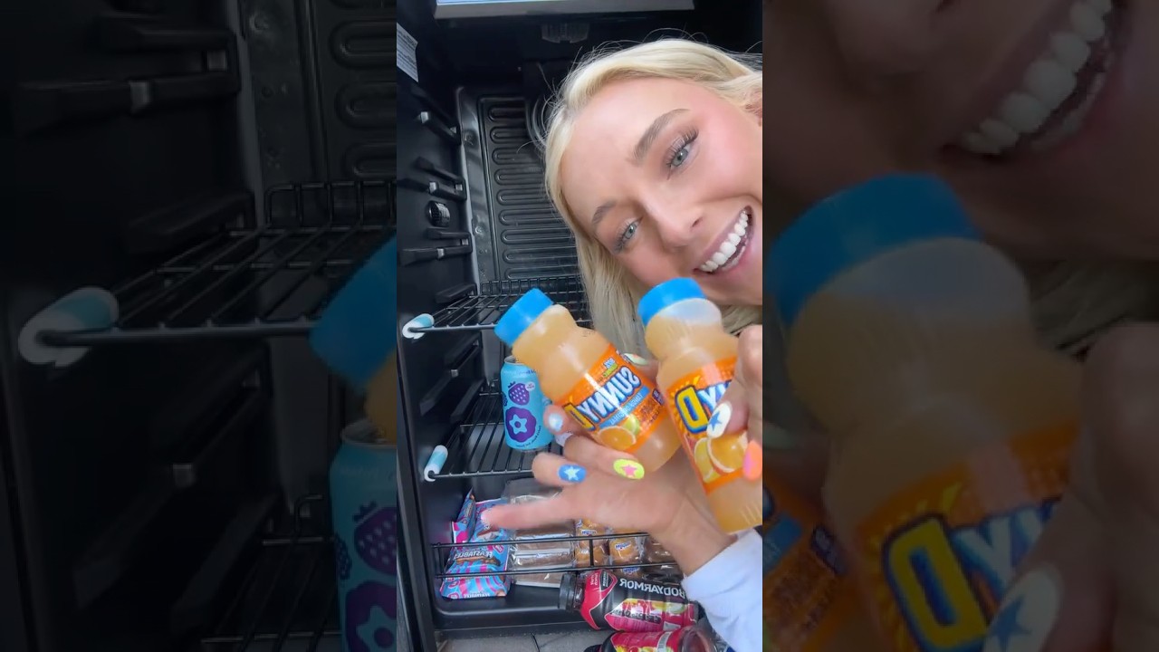 A snack from me and Don 🥤😋☀️