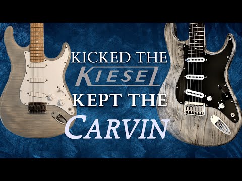 Old Glory Carvin (Kiesel) Bolt HSS Hardtail Boutique Strat | Reverb